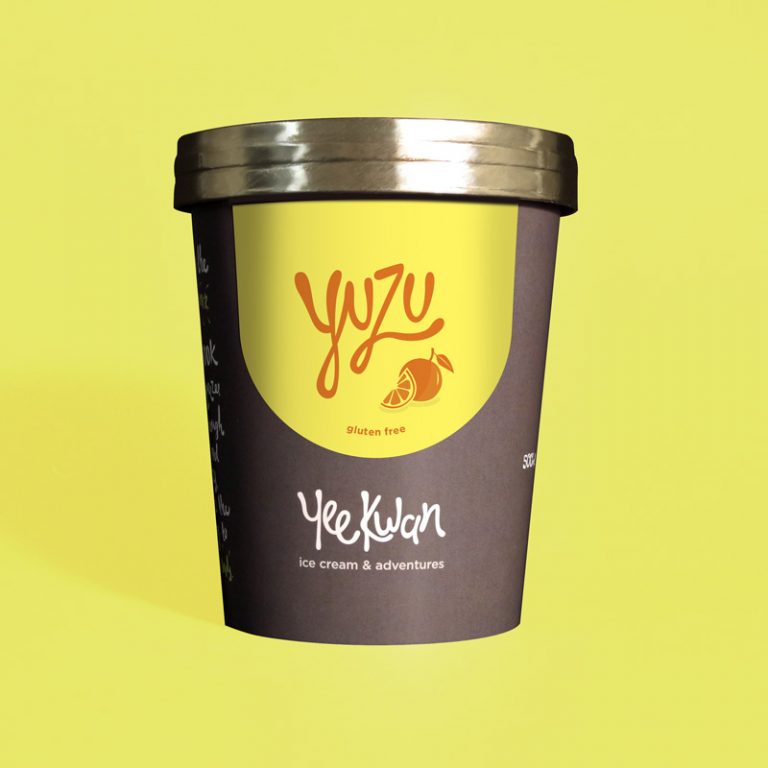 Yuzu Ice Cream - Yee Kwan's East Asian inspired flavours