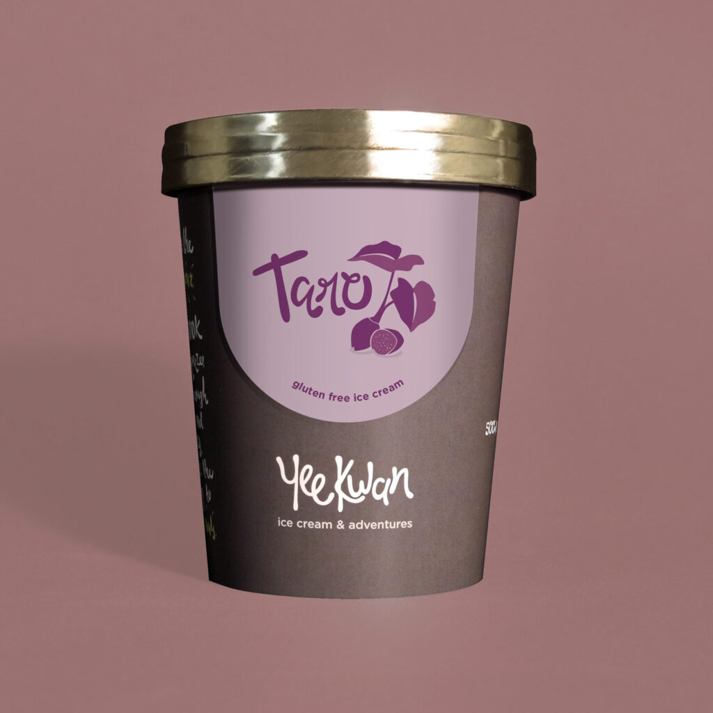 Taro Ice Cream - Yee Kwan Ice Cream